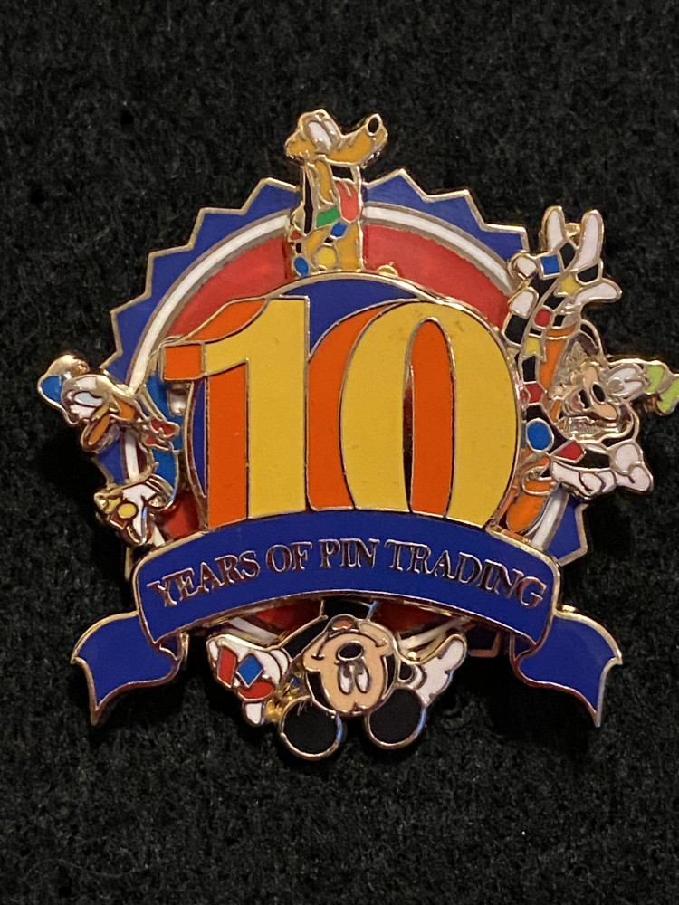67200 - Fab Four spinner Years of Trading - Disney Pin Trading 10th ...