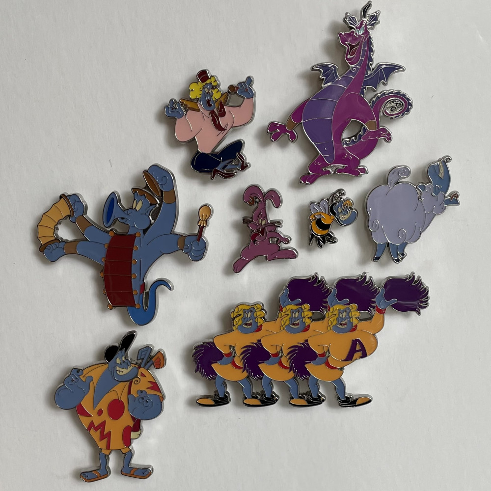 Genie Complete Set - 30th Anniversary Disney Trading Pin Series | Pin & Pop