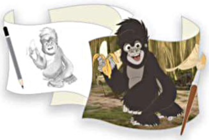 67292 - Terk - Off the Page Series - Walt Disney Imagineering Disney Pin