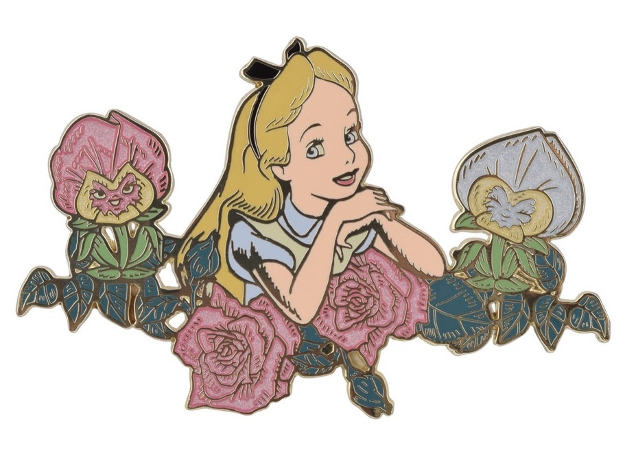 67627 - Alice In Wonderland Singing Flowers - Disney Pins Blog (DPB) Exclusives - Misc - Disney ...