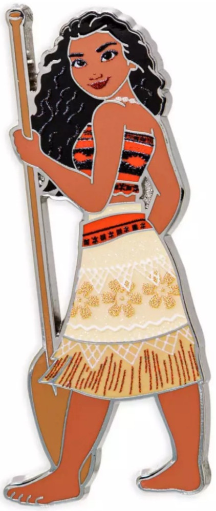 67934 - Moana with Oar - 2023 Glitter Dress Princess Poses Collection