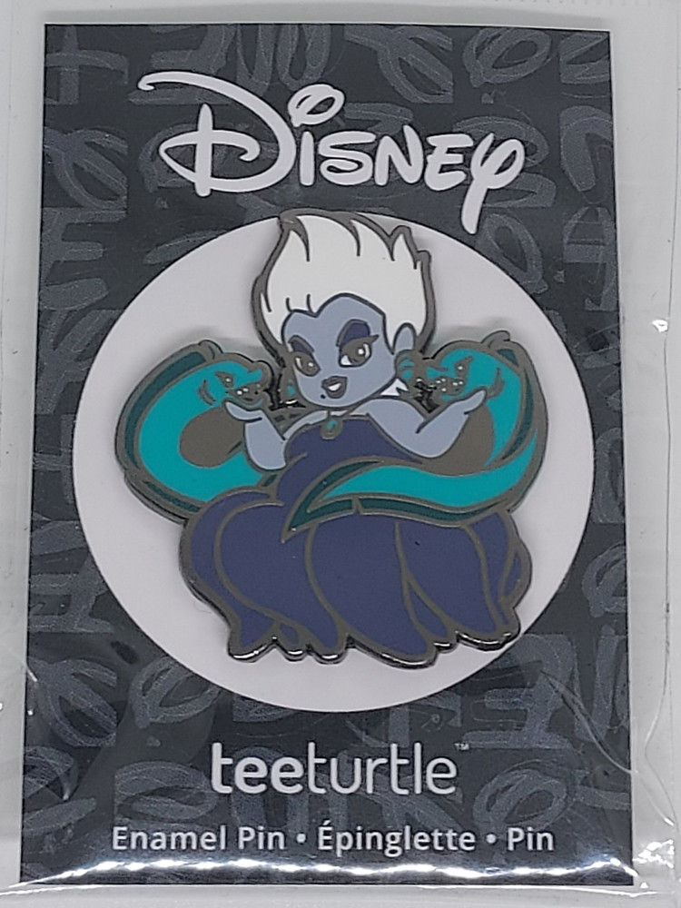 68076 - Ursula - TeeTurtle - Misc - Disney Licensed Disney Pin