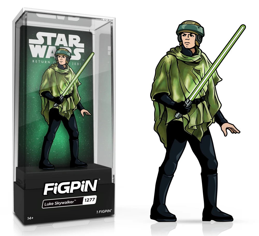 68232 - Luke Skywalker #1277 - FiGPiN - Star Wars: Return of the Jedi ...