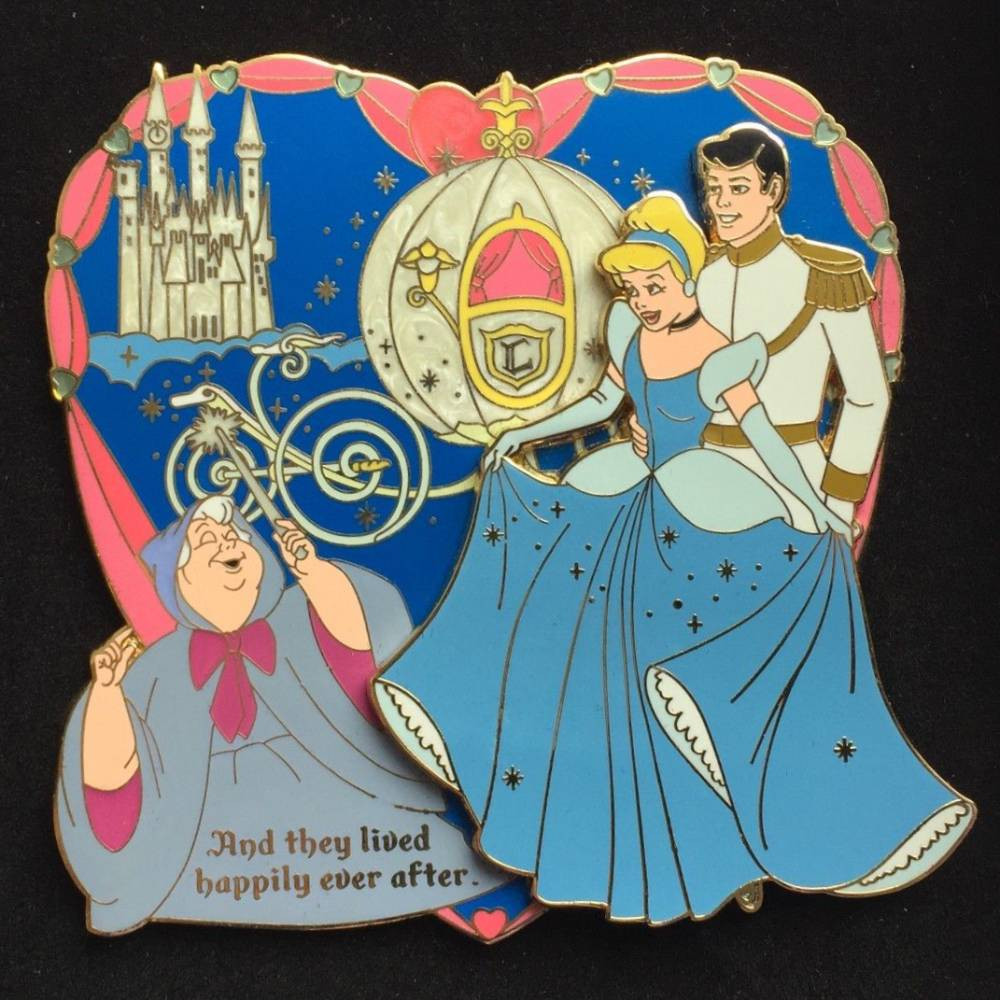 68339 Walt Disneys Cinderella Jumbo Pin Cinderella