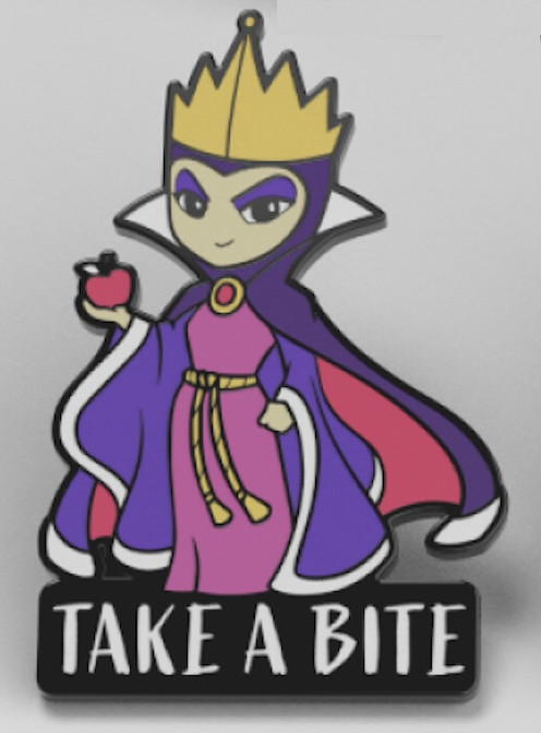 68414 - Evil Queen Take A Bite - TeeTurtle - Misc - Disney Licensed ...