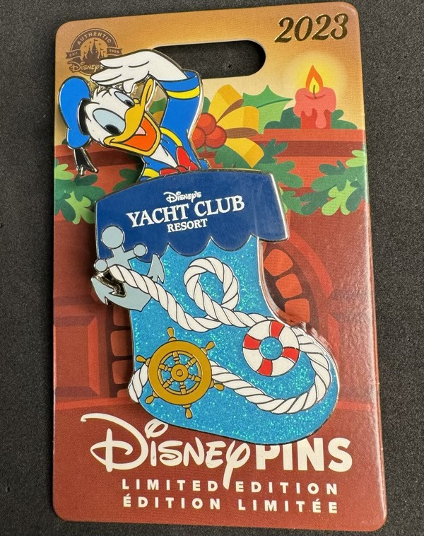68443 - Yacht Club Resort Christmas Stocking - Donald Duck - Resort ...