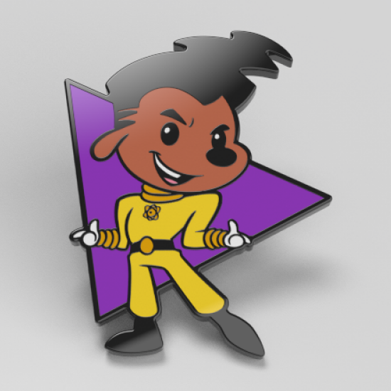 68462 - Powerline - TeeTurtle - Misc - Disney Licensed Disney Pin