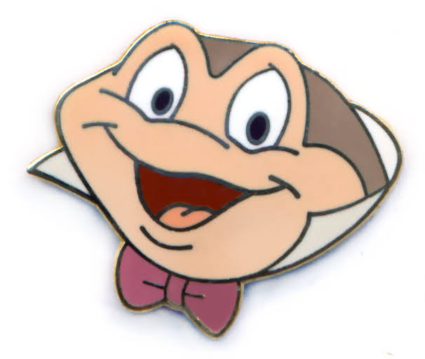 68825 - Toad - Mr. Toad Character Heads - Disney Store US Disney Pin