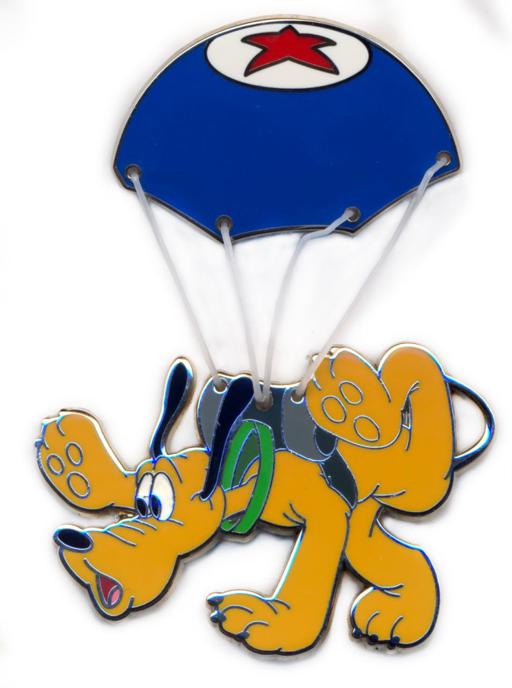 68886 - Pluto with a Parachute - Disney Salutes (the Military) - Disney ...