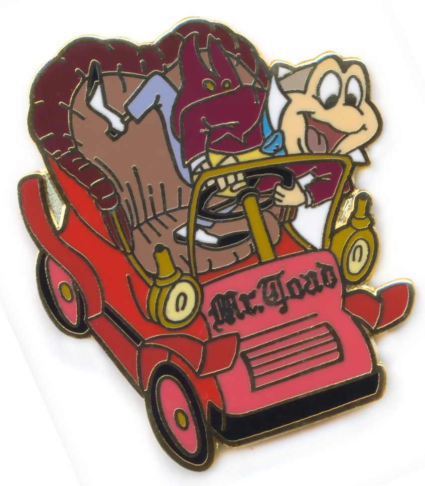 69120 - 2002 WDCC Giveaway Pin - Mr. Toad in his Motorcar - Disneyana ...