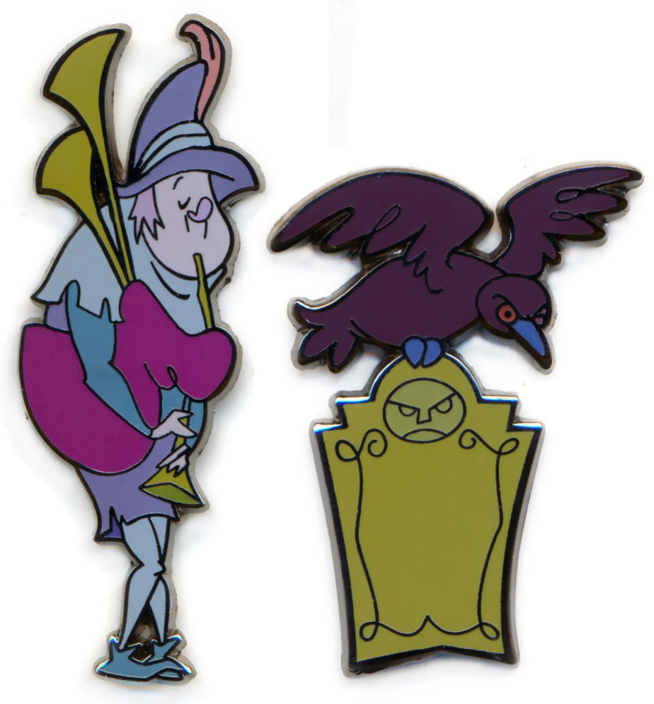 69281 - Set #4 - The Bagpipe Ghost and the Raven - Disney Catalog ...
