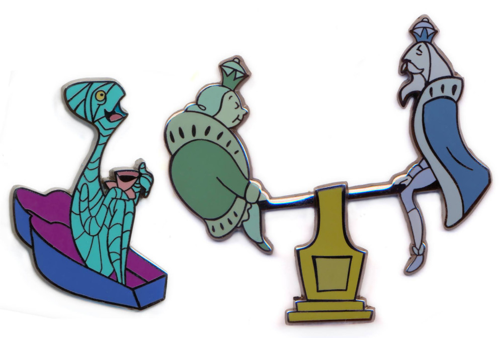 69283 - Set #5 - The Mummy and the King and Queen Teeter Totter ...