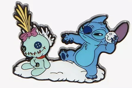 69412 - Stitch & Scrump in Snowball Fight - Lilo & Stitch Winter Fun ...