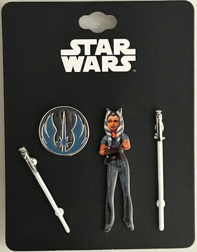 69534 Ahsoka Tano 4 Pin Set Ahsoka Disney Licensed Disney Pin