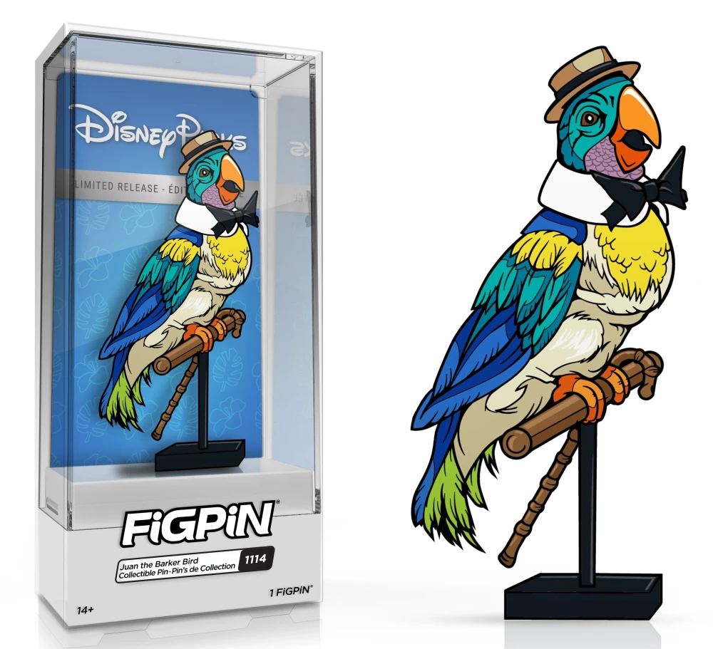 69691 - Juan the Barker Bird #1114 - FiGPiN - Disney Theme Parks ...