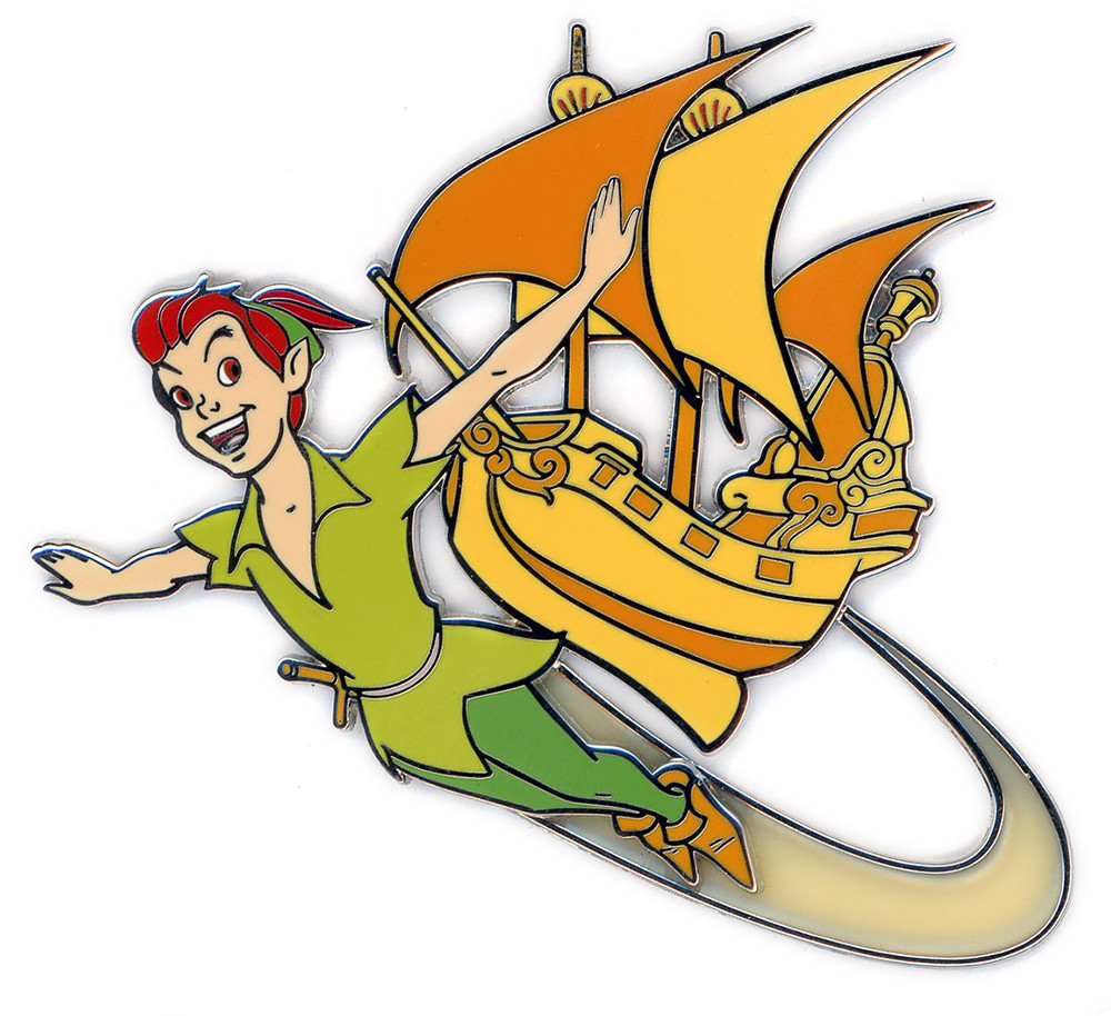 69810 - Flying Peter Pan and The Jolly Roger Ship - Peter Pan ...