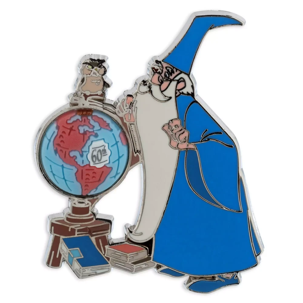 69955 - Merlin with Archimedes on globe - The Sword in the Stone 60th ...