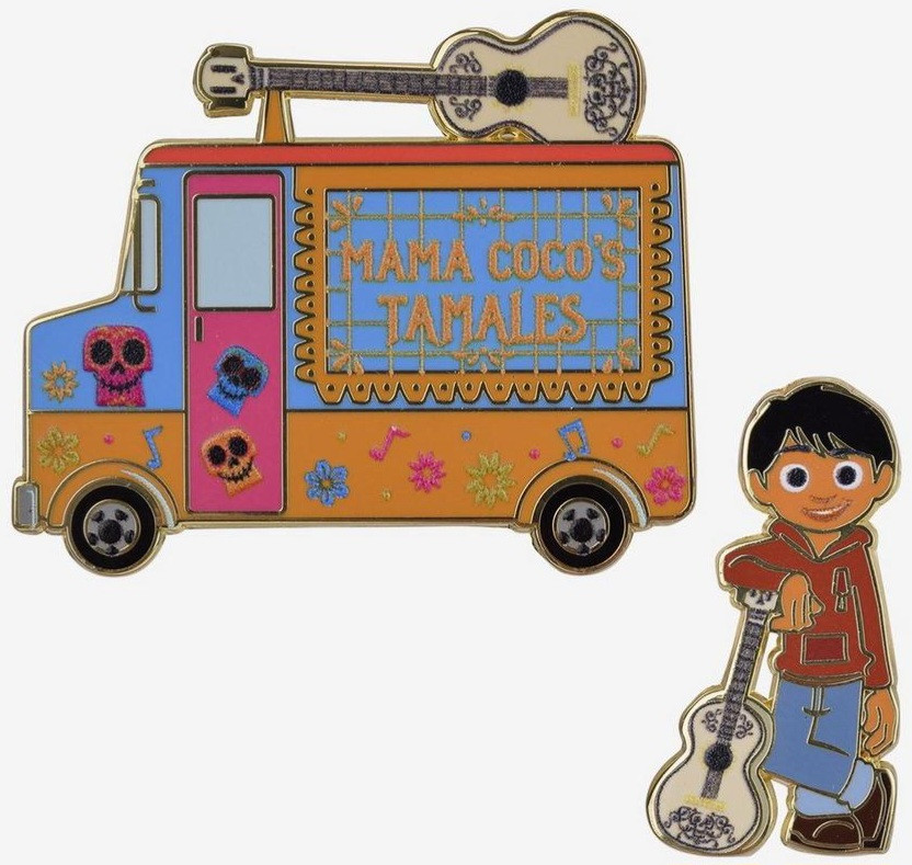 70081 - Coco Pin Set - Full Set - BoxLunch - Our Universe Pixar Food ...