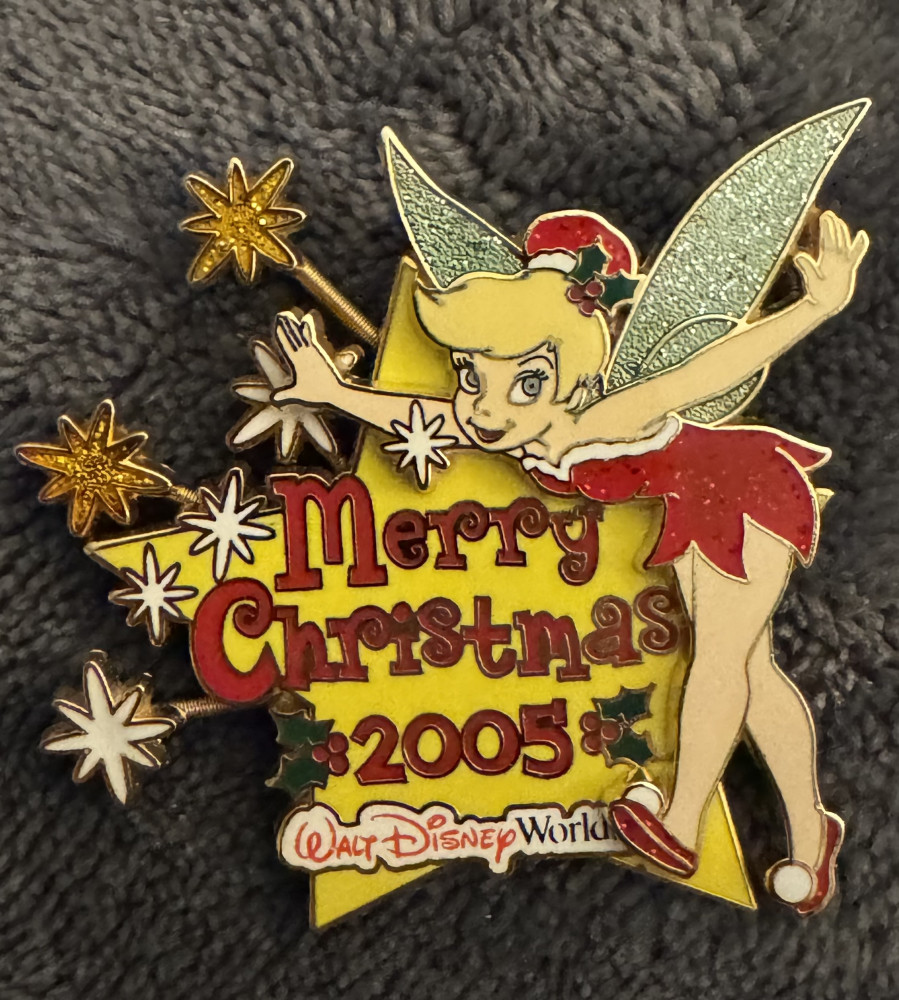 70383 - Tinkerbell - Christmas 2005 - Walt Disney World Disney Pin