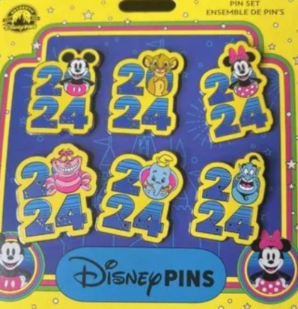 2024 Dated Year Pins Disney Trading Pin Series | Pin & Pop