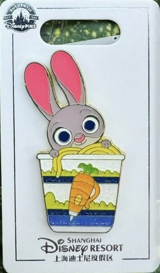 71207 - Judy Hopps - Disney Characters Ramen Noodle Cup - Shanghai Disney Resort Disney Pin