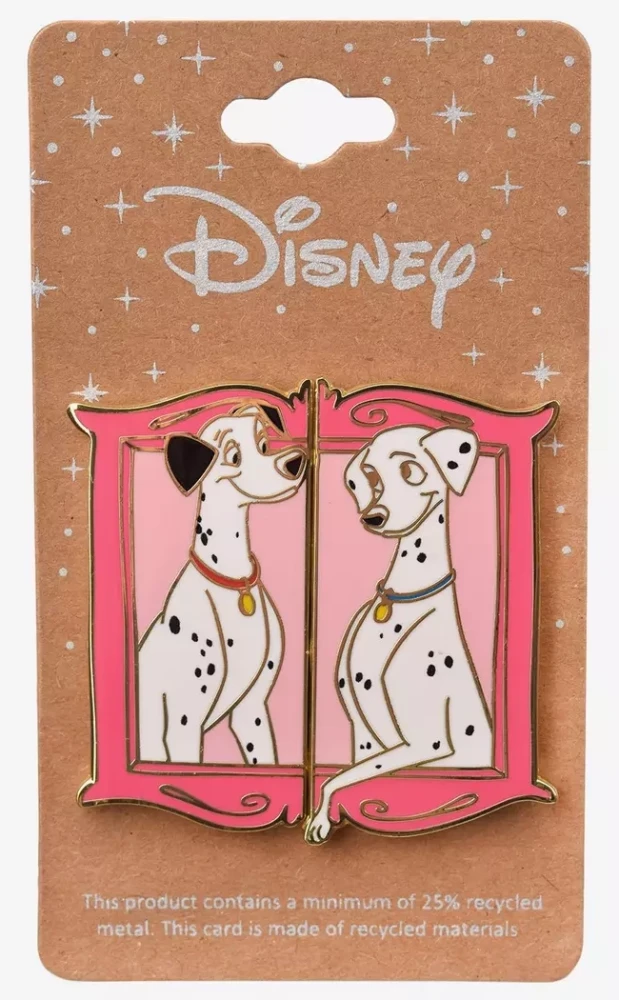 71312 - Pongo & Perdita Frame Pin Set - Full Set - Boxlunch - Couple ...