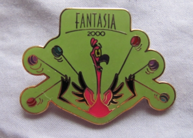 71336 - Yo-Yo Flamingo - Fantasia 2000 - Walt Disney World Disney Pin