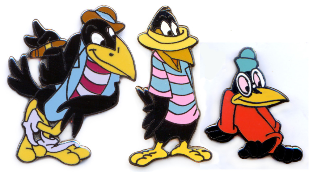 71388 - Dandy (Jim), Straw Hat and Specks(Glasses) - Dumbo Crows 3 Pin ...