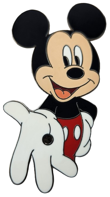 71450 - Welcome Gift Mickey Mouse Holding Pin Pin Set - Mickey ONLY ...