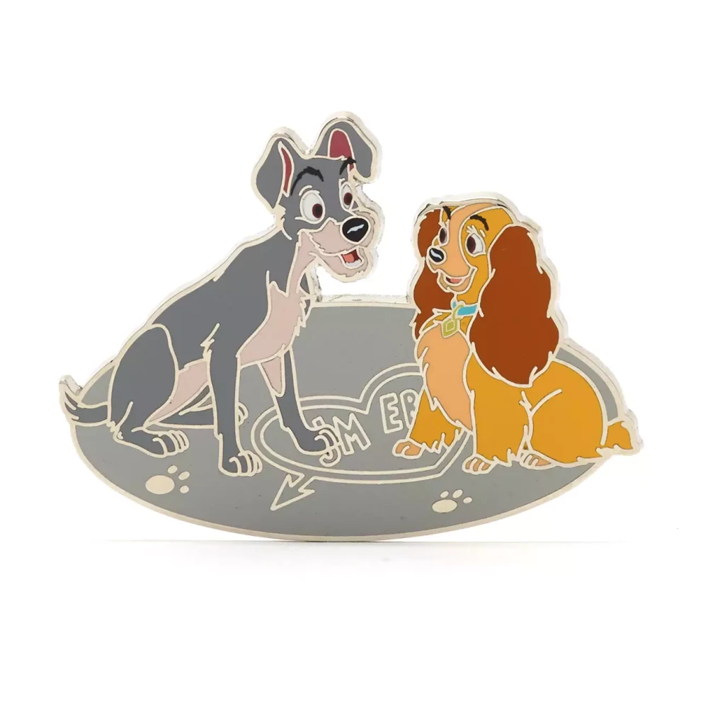 71455 - Lady and Tramp Heart Sign - Lady and The Tramp