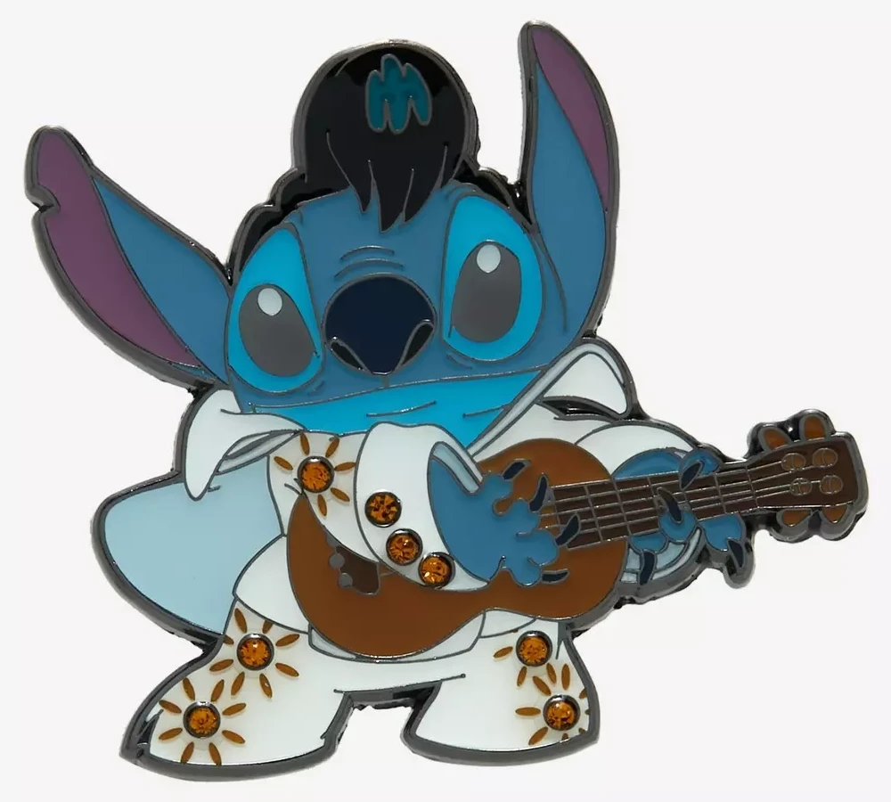 71858 - Stitch Elvis Rhinestone - Hot Topic - Lilo & Stitch - Loungefly ...