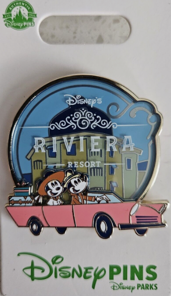 71990 - Mickey and Minnie in Pink Convertible Car - Disney’s Riviera ...