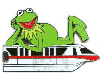 72050 - Kermit the Frog - Gold Card Collection - Red Monorail - Walt ...