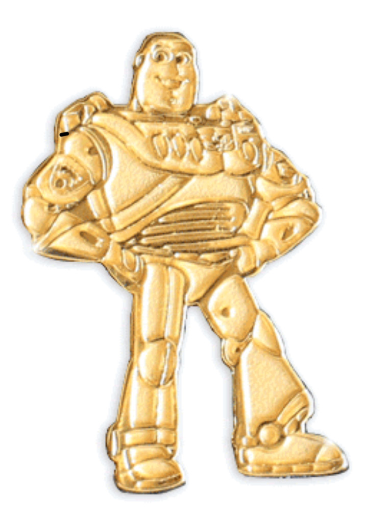 72130 - Buzz Lightyear Lapel Pin - Disney Movie Club - Disney Movie ...