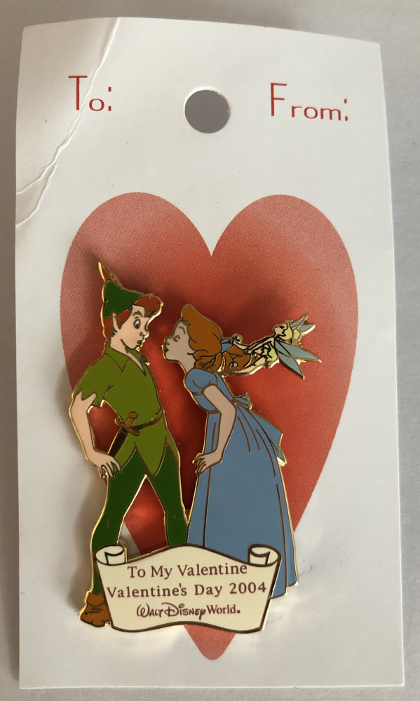 Peter Pan And Tinkerbell Kissing