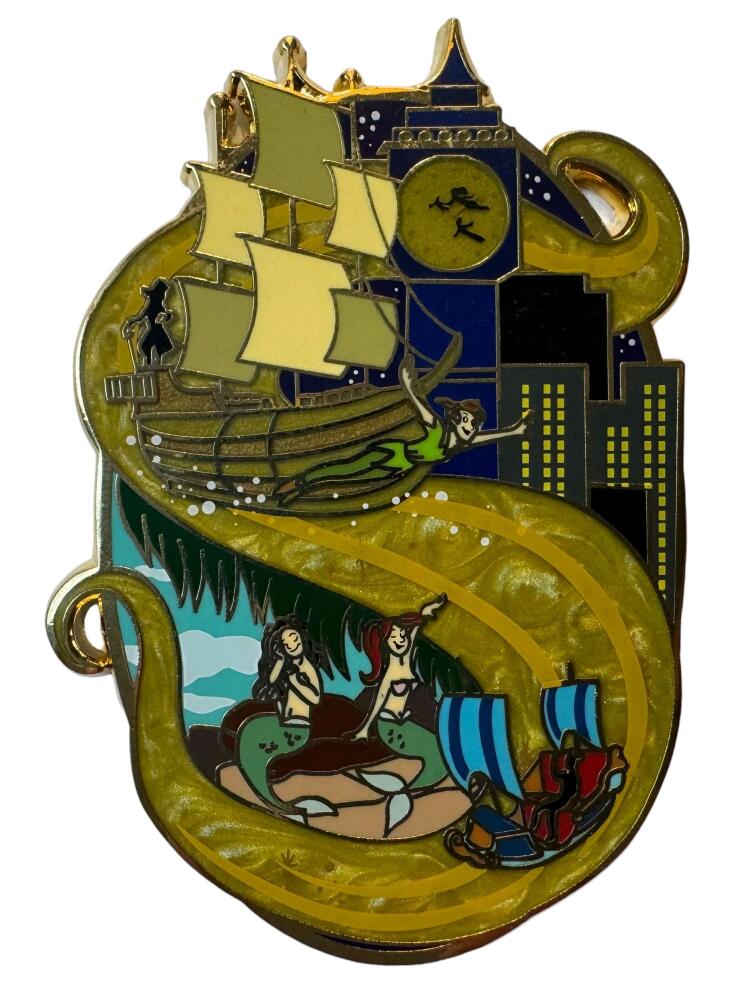 72213 - Peter Pan's Flight - Fantasy Pin Series: Project 1955 - Fantasy ...