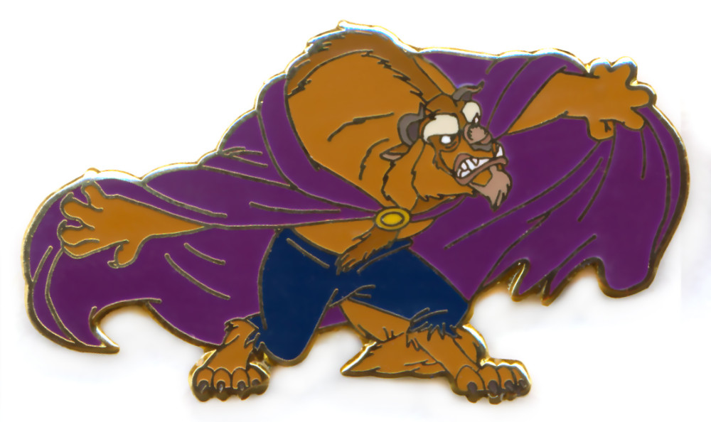 30912 - Beast with a Swirling Purple Cape - Beauty and the Beast ...