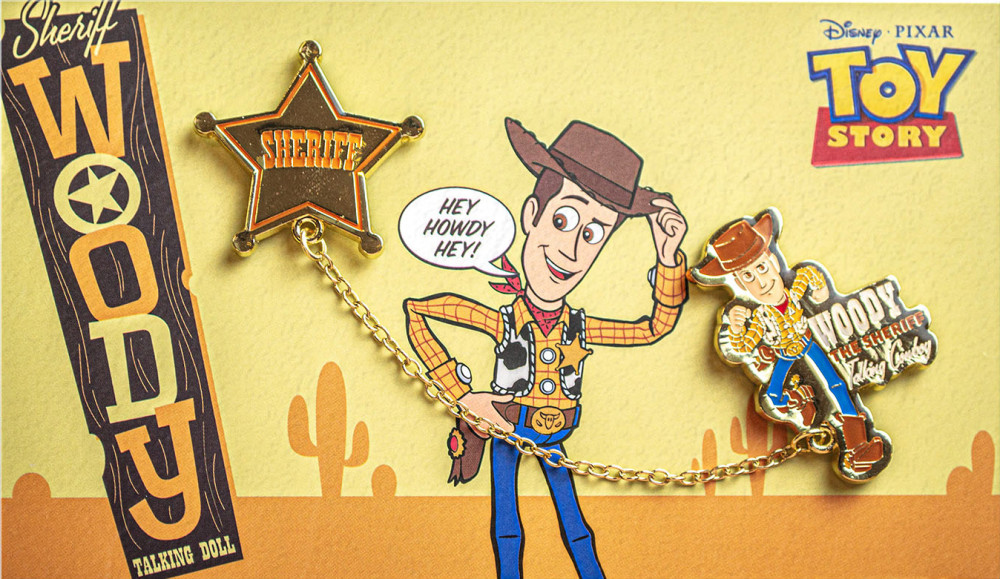 IKNOWK - Toy Story Chained Pin Sets Disney Trading Pin Series | Pin & Pop