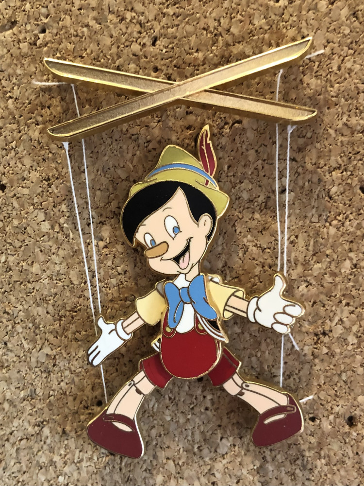 72300 - Pinocchio Marionette with Strings - Moveable Limbs - Disney ...