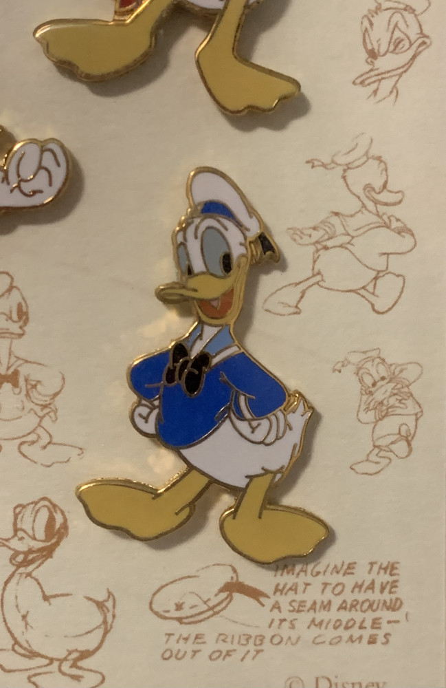 72331 - Donald smiling - Donald Duck 65th Anniversary Framed Set ...