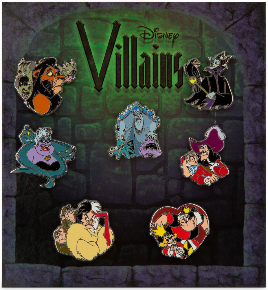 Villains and Sidekicks Booster Set Disney Trading Pin Series | Pin & Pop