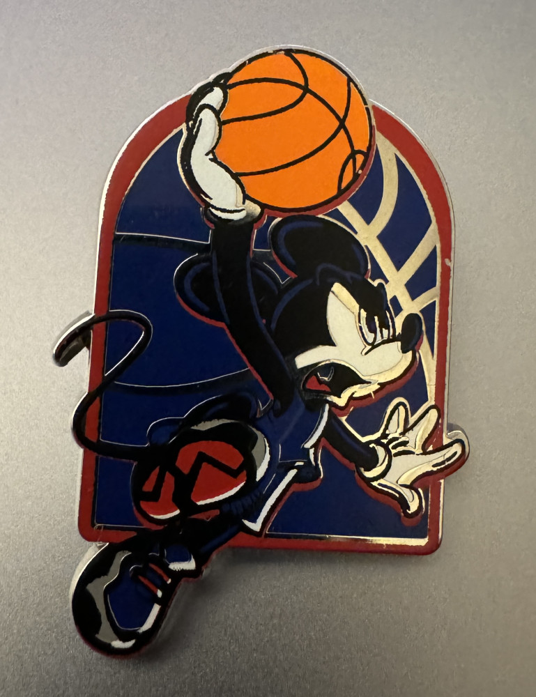 72421 - NBA Mickey with Basketball - Mickey Mouse NBA Experience - Walt ...