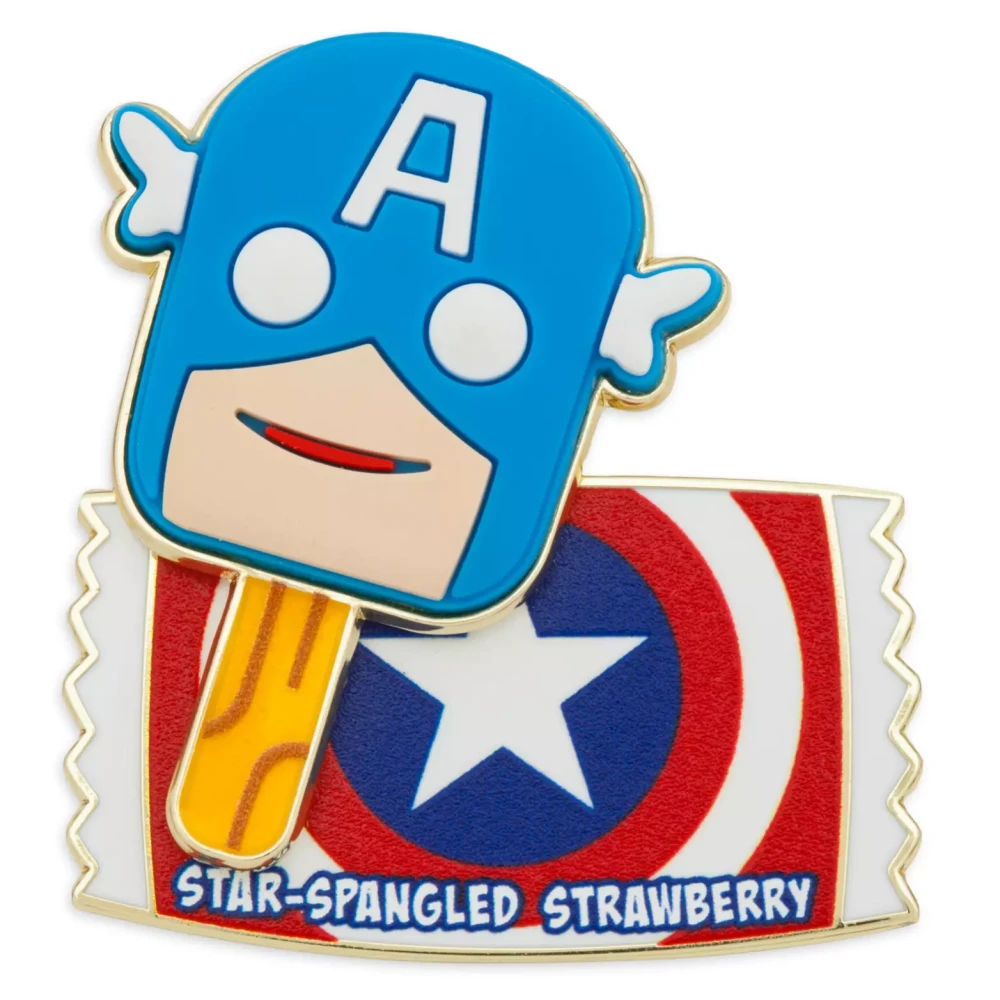 72480 - Captain America Star-Spangled Strawberry - Superpower Pops ...