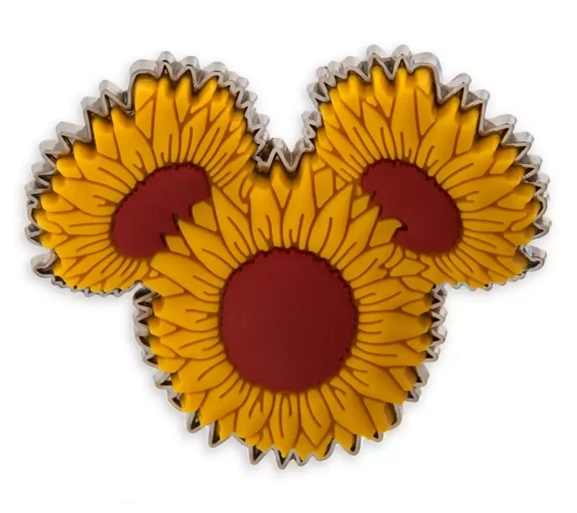 72529 - Mickey Mouse Sunflower - Character Plants Mystery Pin Set