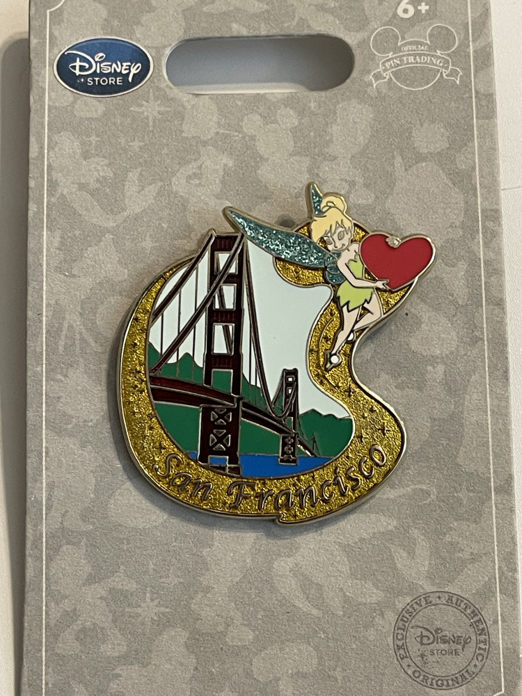 72622 - Tinker Bell - Golden Gate Bridge - Disney Store San Francisco ...
