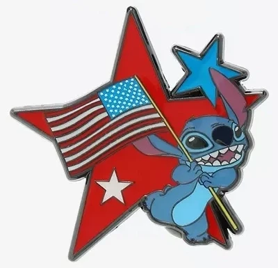 72627 - Fourth of July Stitch - Hot Topic - Stitch Holidays Blind Box ...