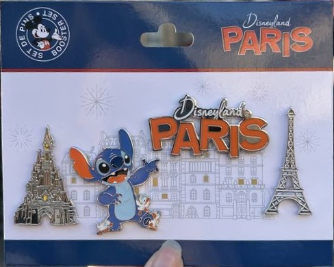 72787 - Stitch Paris Booster Set - Disneyland Paris and Eiffel Tower ...