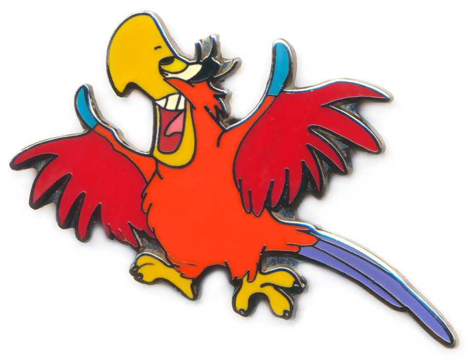 73034 - Iago Squawking - Core Characters - Aladdin - Disneyland Resort ...