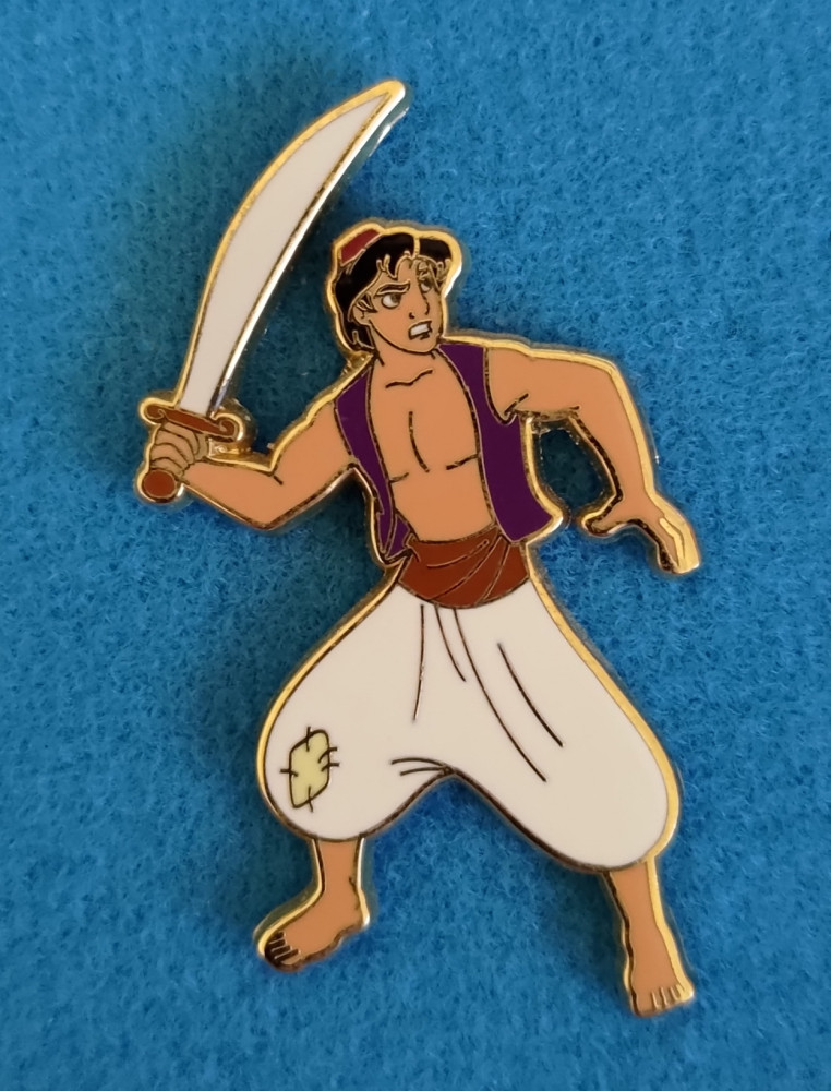 73134 - Aladdin - Heroes with Swords Series - Disney Store US Disney Pin