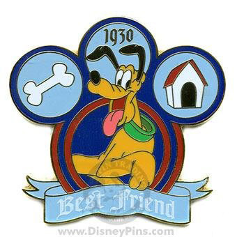 73429 - Pluto: Best Friend - Character Crest Collection - Walt Disney ...